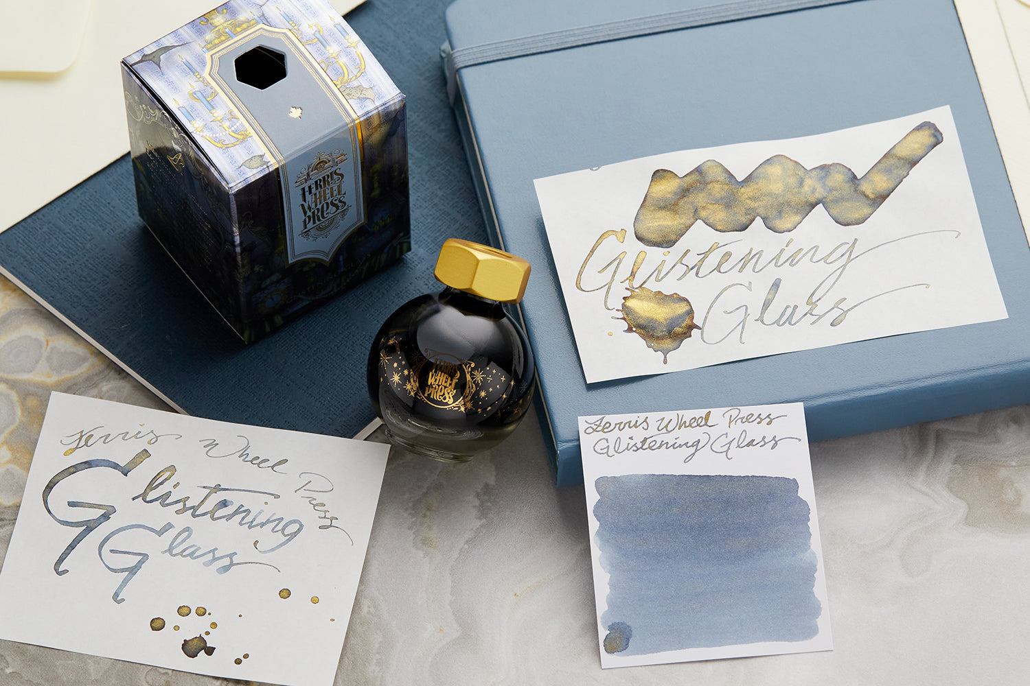 Ferris Wheel Press Glistening Glass: Fountain Pen Ink Review - The ...