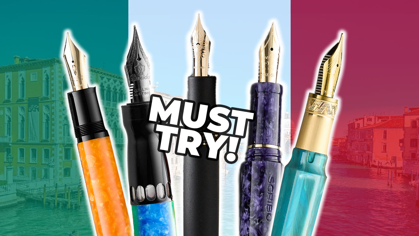 Top 5 Italian Pens - The Goulet Pen Company