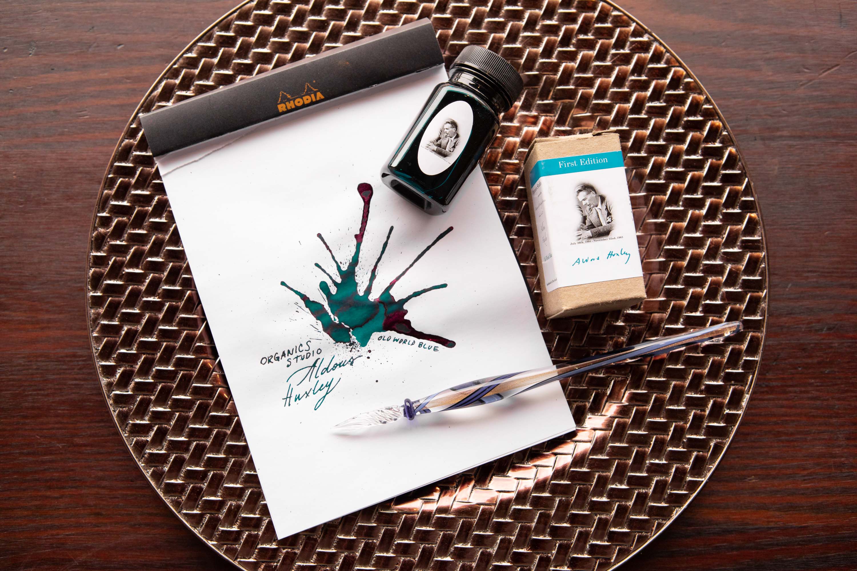 Organics Studio Aldous Huxley: Ink Review - The Goulet Pen Company