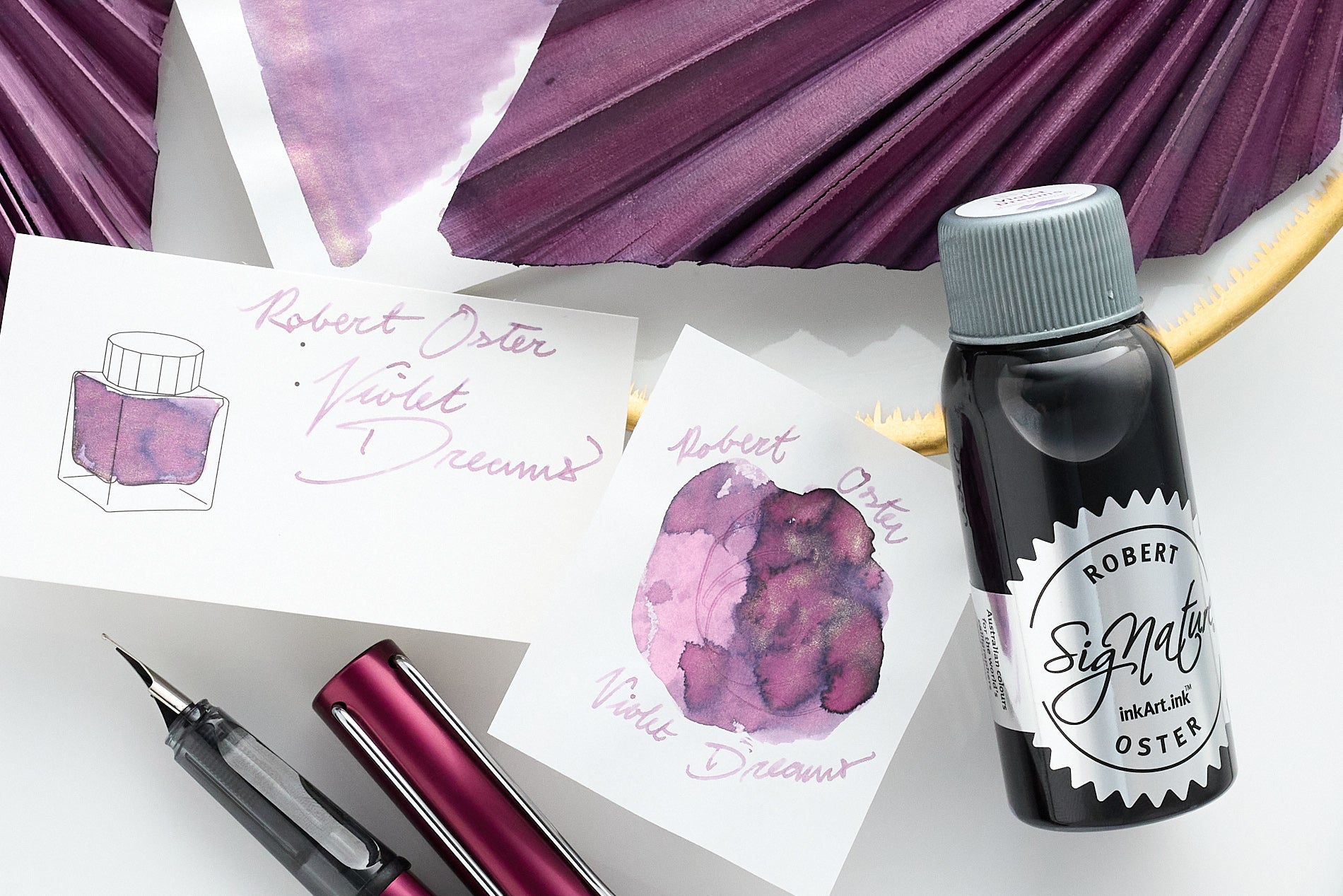 Robert Oster Violet Dreams: Ink Review - The Goulet Pen Company