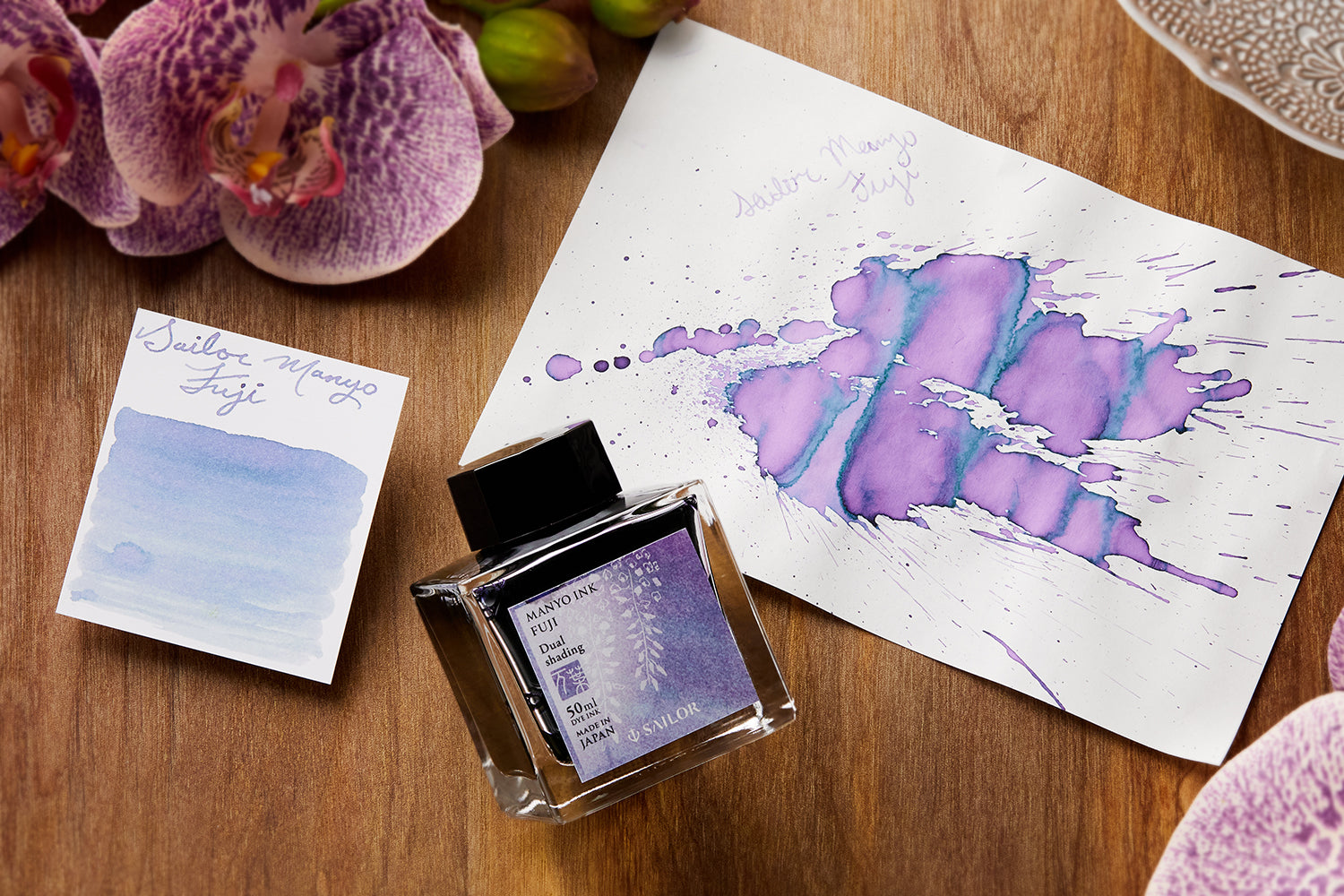 Sailor Manyo Fuji: Fountain Pen Ink Review - The Goulet Pen Company