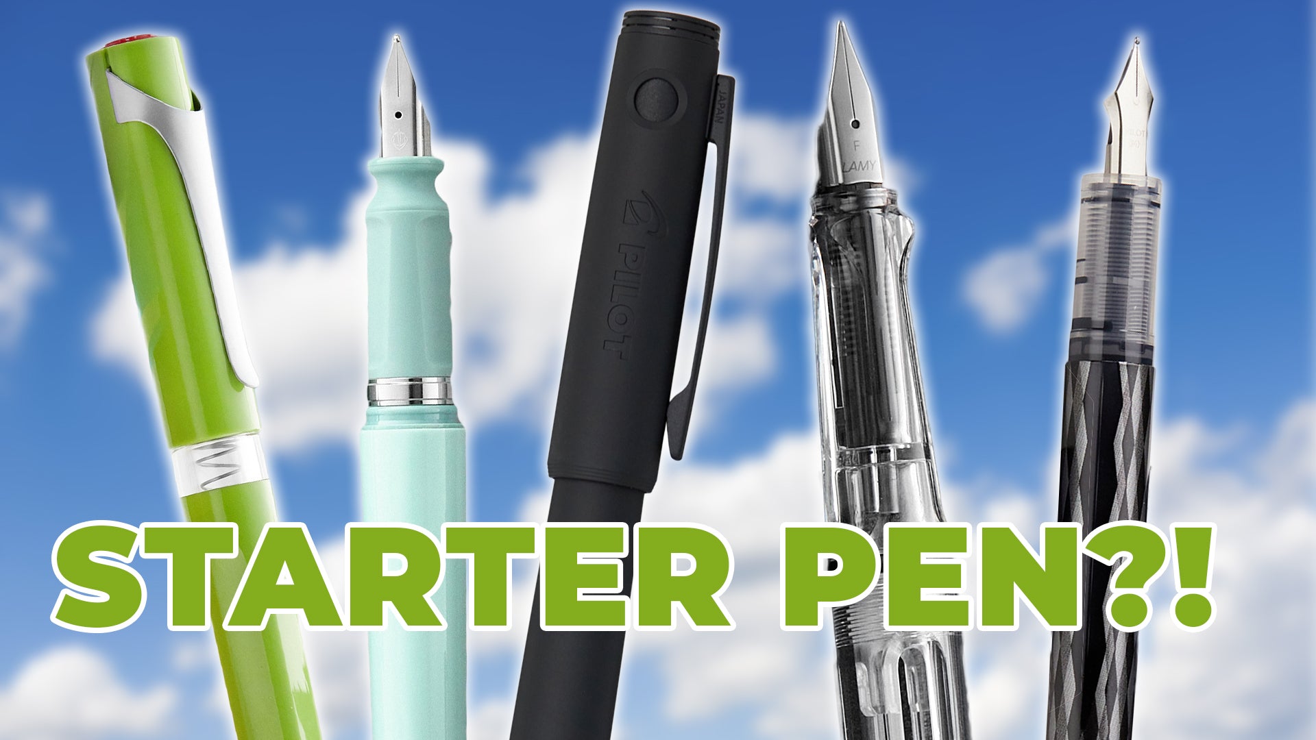 Top 5 Starter Pens - The Goulet Pen Company