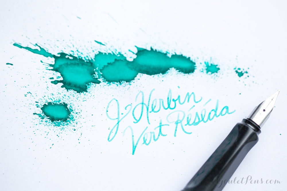 Jacques Herbin Vert Réséda: Ink Review - The Goulet Pen Company