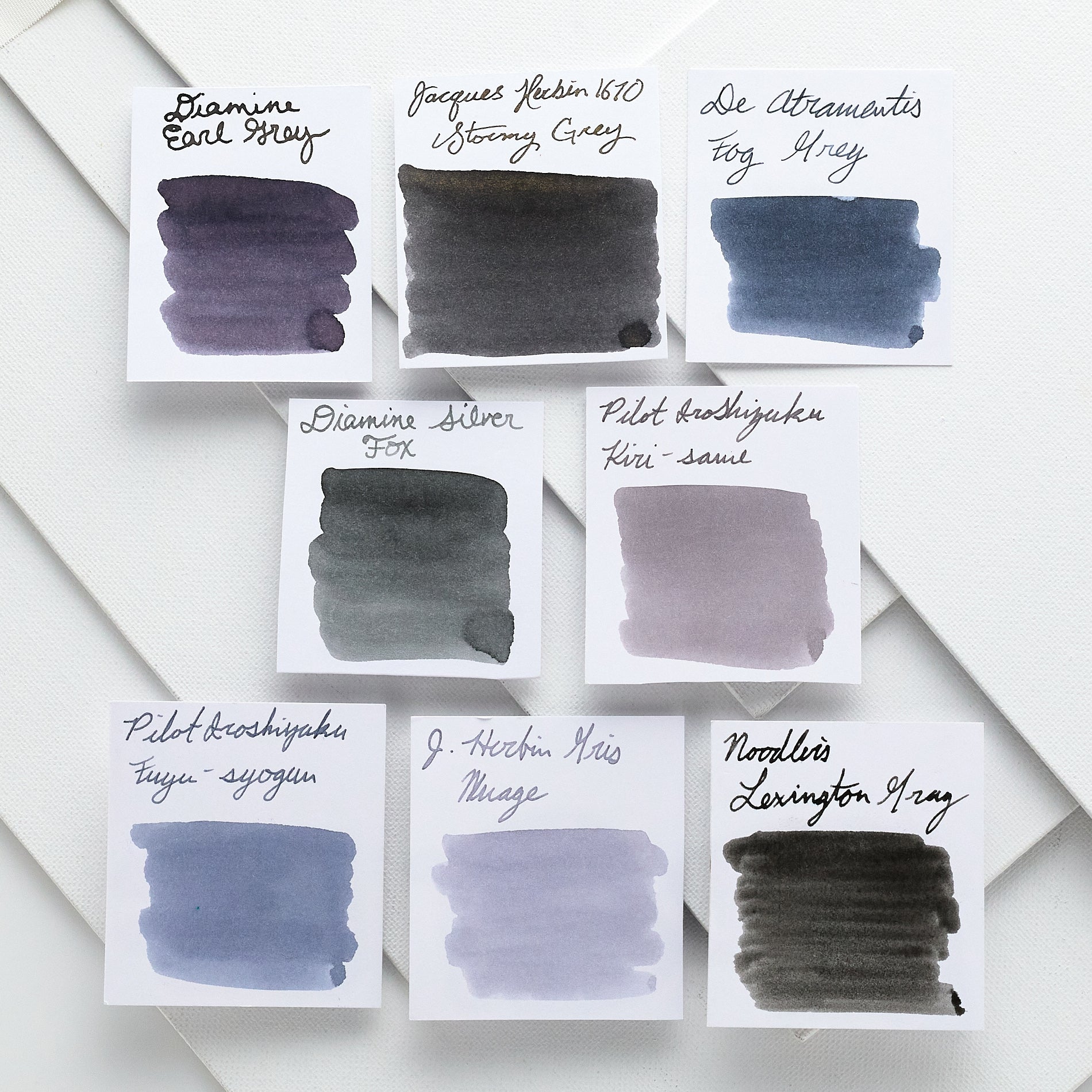 Grey & Silver Fountain Pen Ink - The Goulet Pen Company