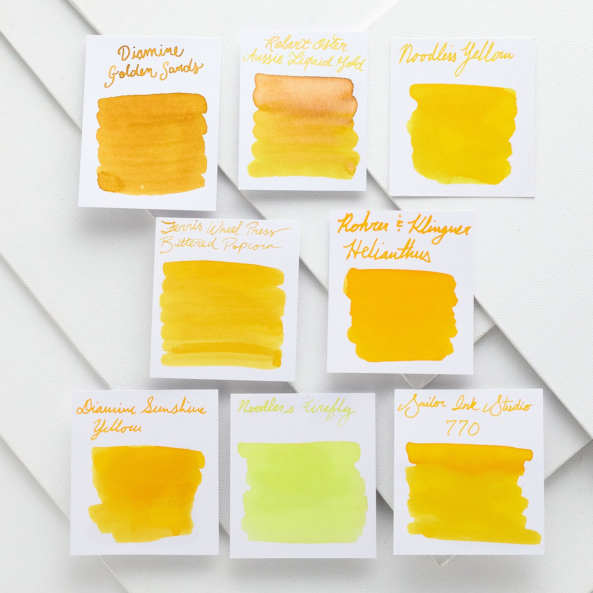 Yellow Fountain Pen Ink - The Goulet Pen Company