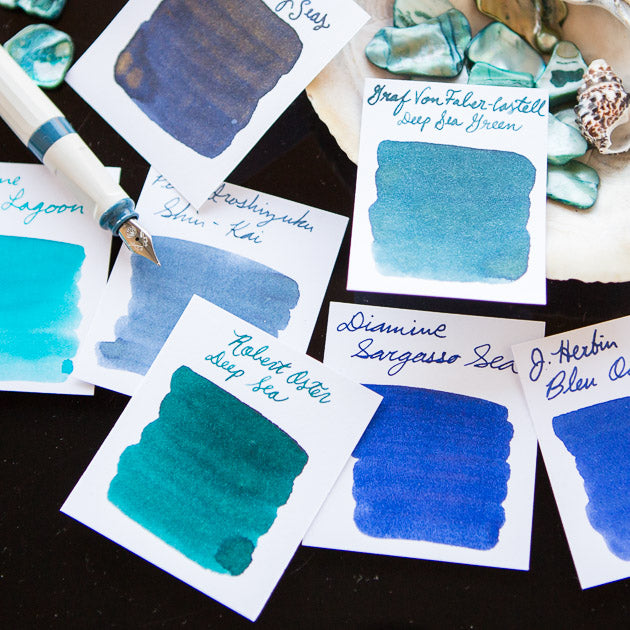 Fountain Pen Ink Sample Package Sets - The Goulet Pen Company
