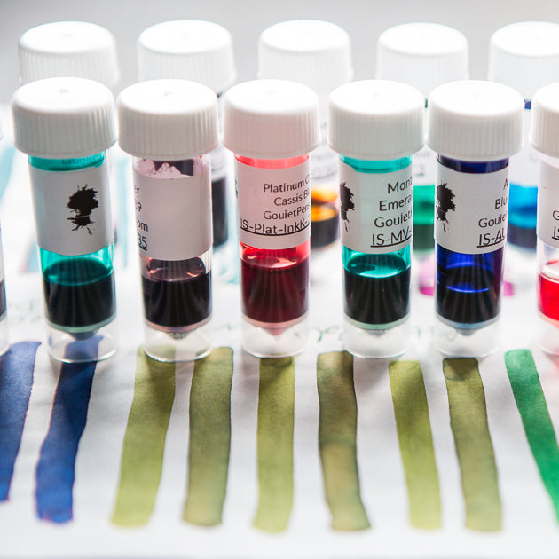 Fountain Pen Ink Samples - The Goulet Pen Company