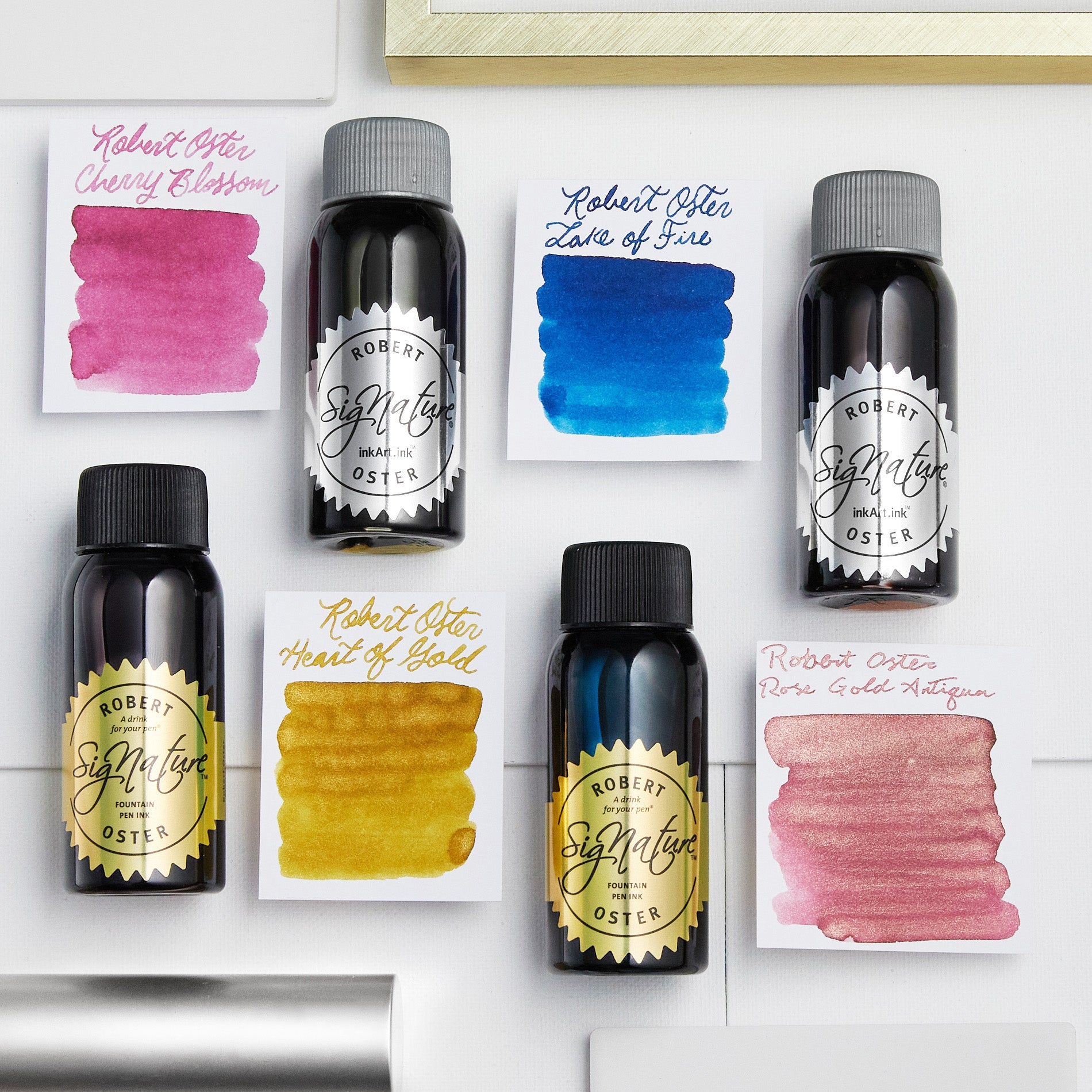 Robert Oster Fountain Pen Inks and Samples - The Goulet Pen Company