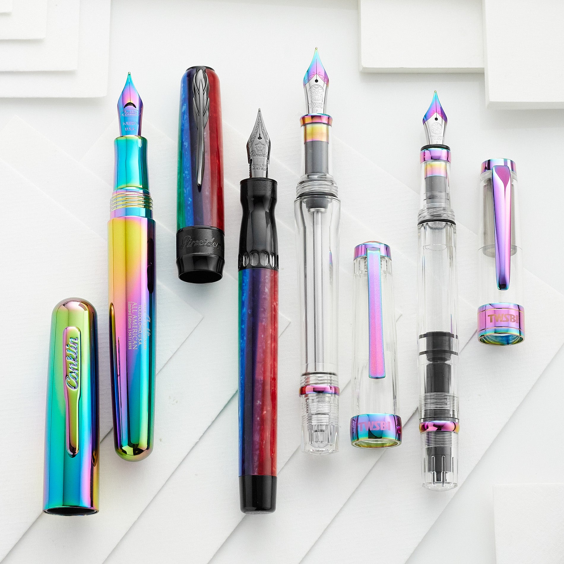 Rainbow Fountain Pens - The Goulet Pen Company