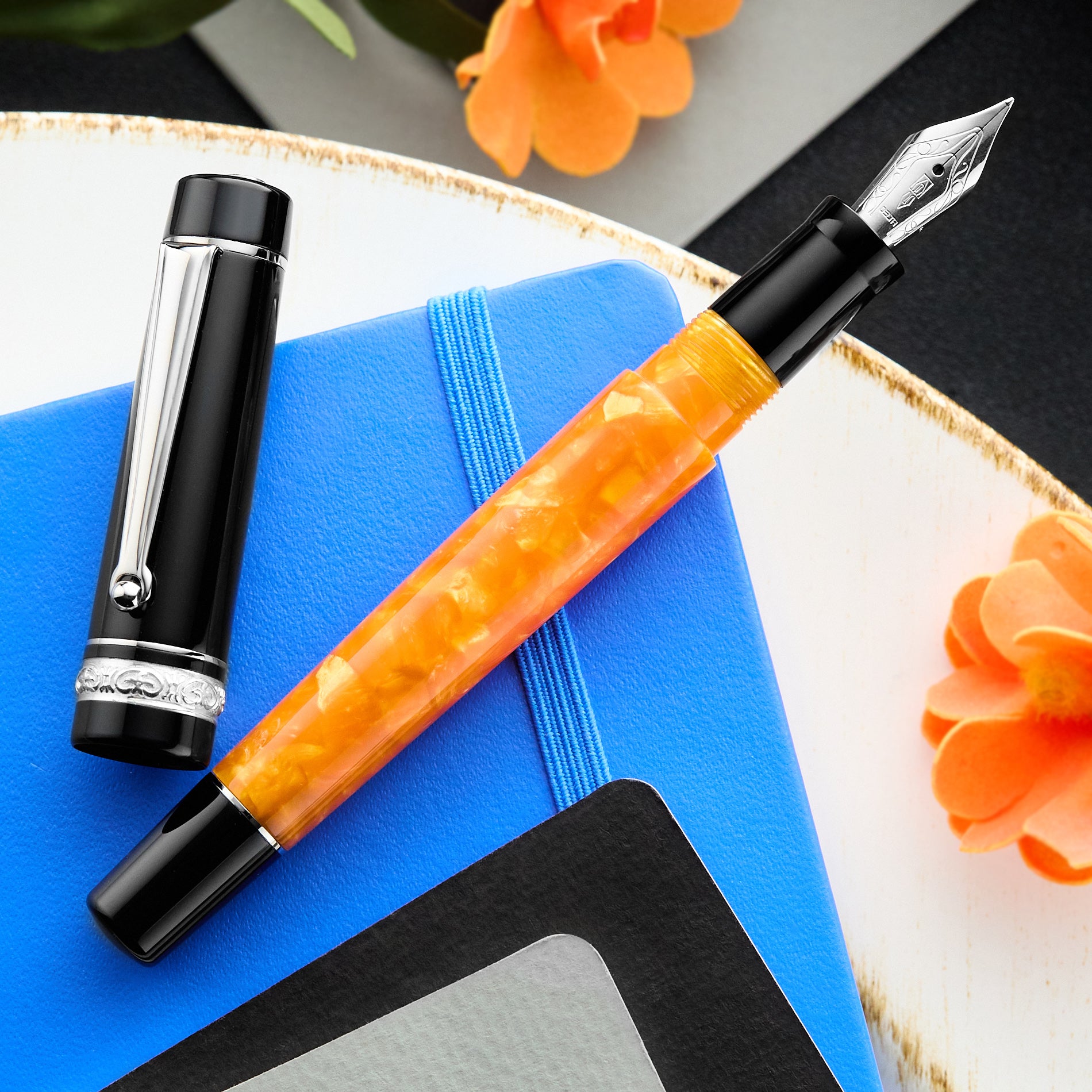 Delta DV Original Slim-Size Fountain Pens - The Goulet Pen Company