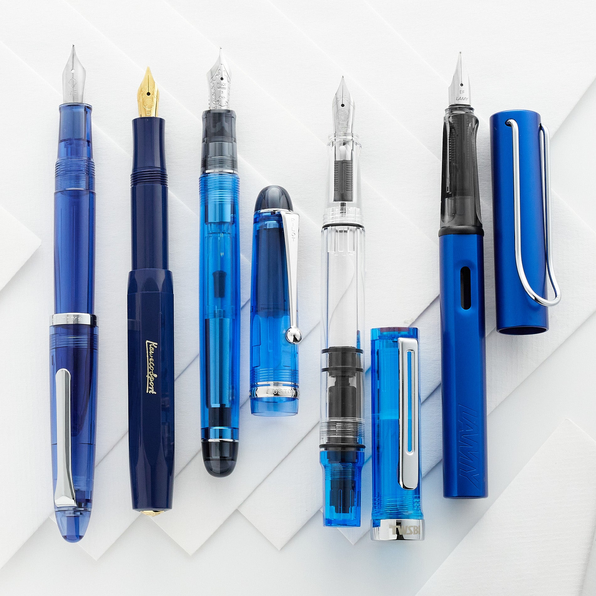 Blue Fountain Pens - The Goulet Pen Company