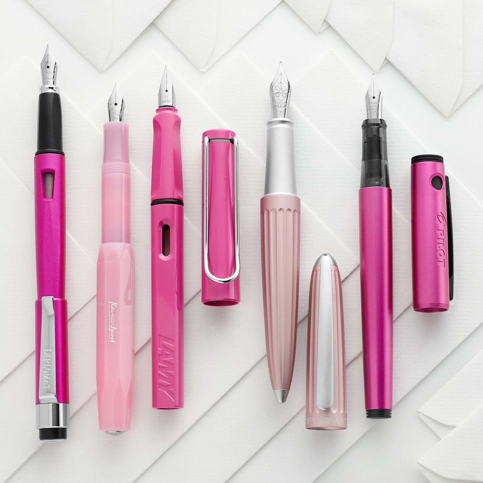 Pink Fountain Pens - The Goulet Pen Company