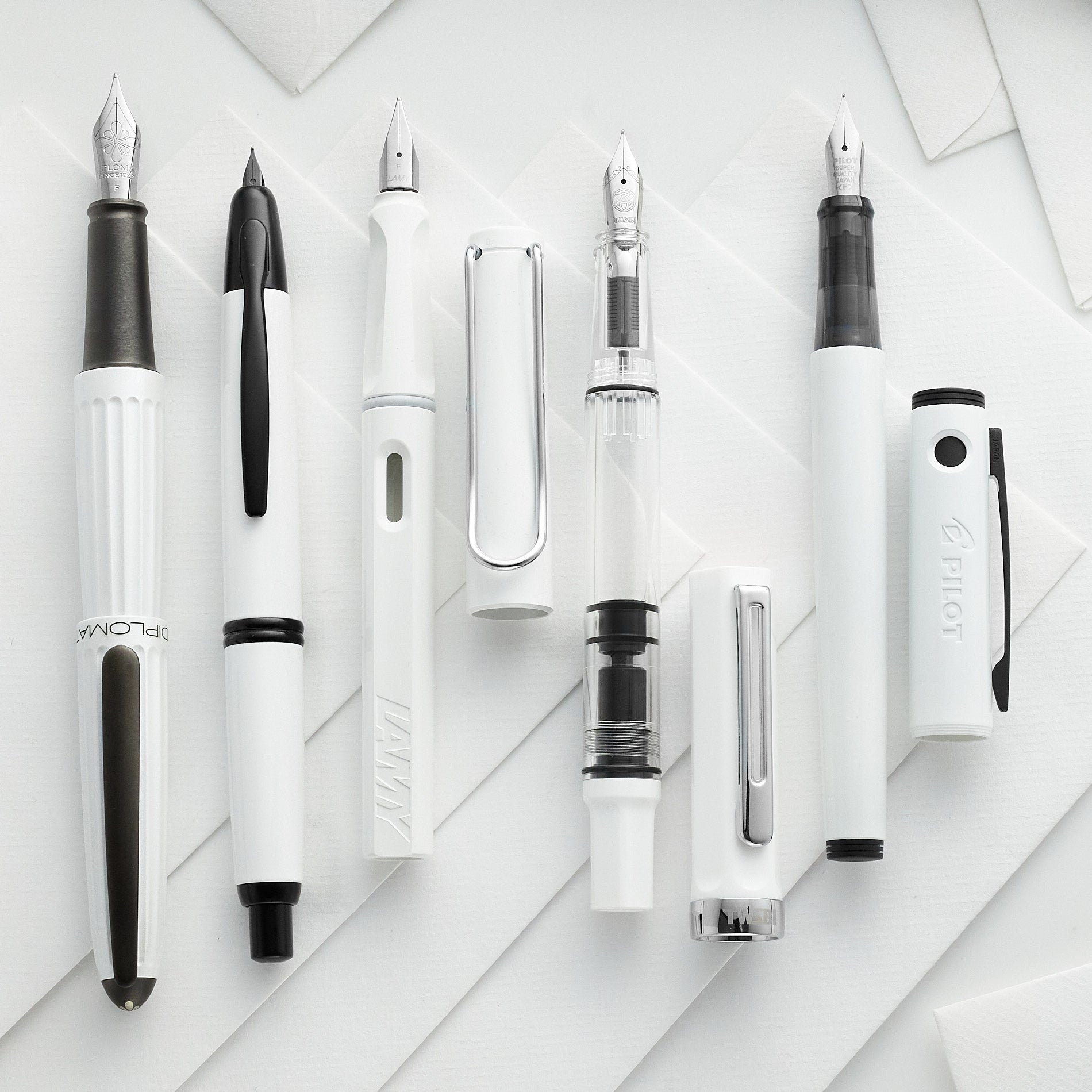 White Fountain Pens - The Goulet Pen Company