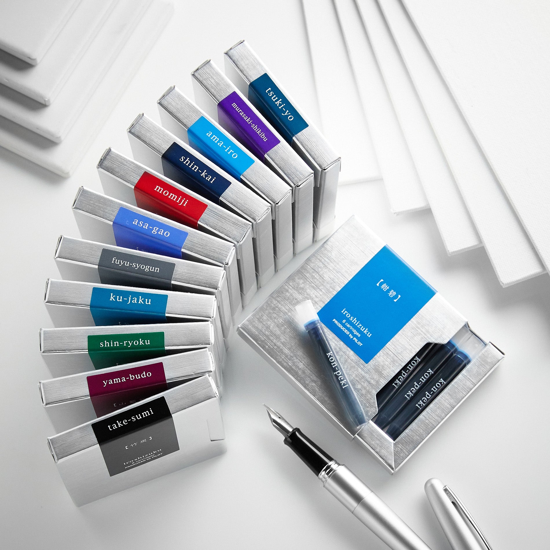 Pilot Iroshizuku Fountain Pen Ink Cartridges - The Goulet Pen Company
