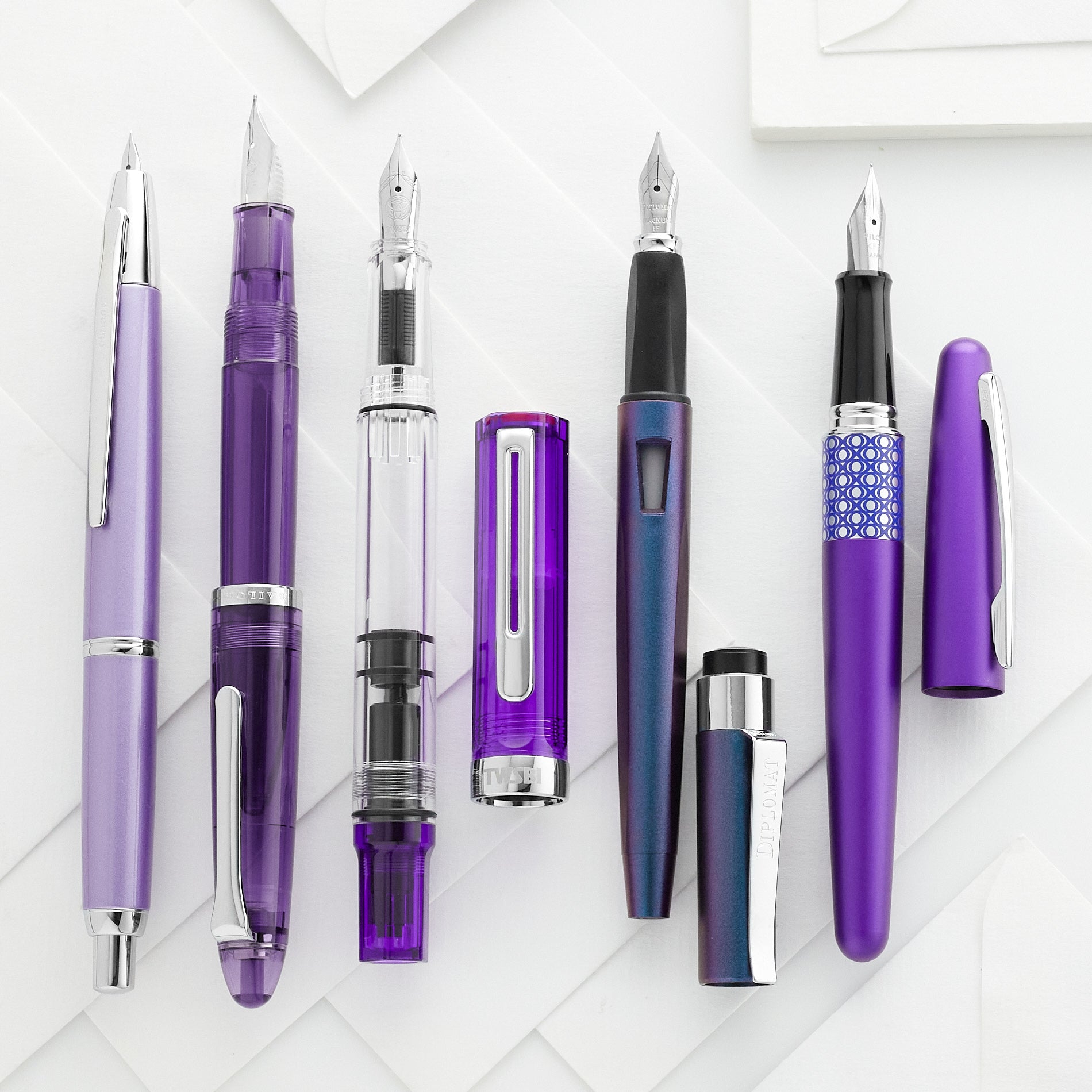 Purple Fountain Pens - The Goulet Pen Company