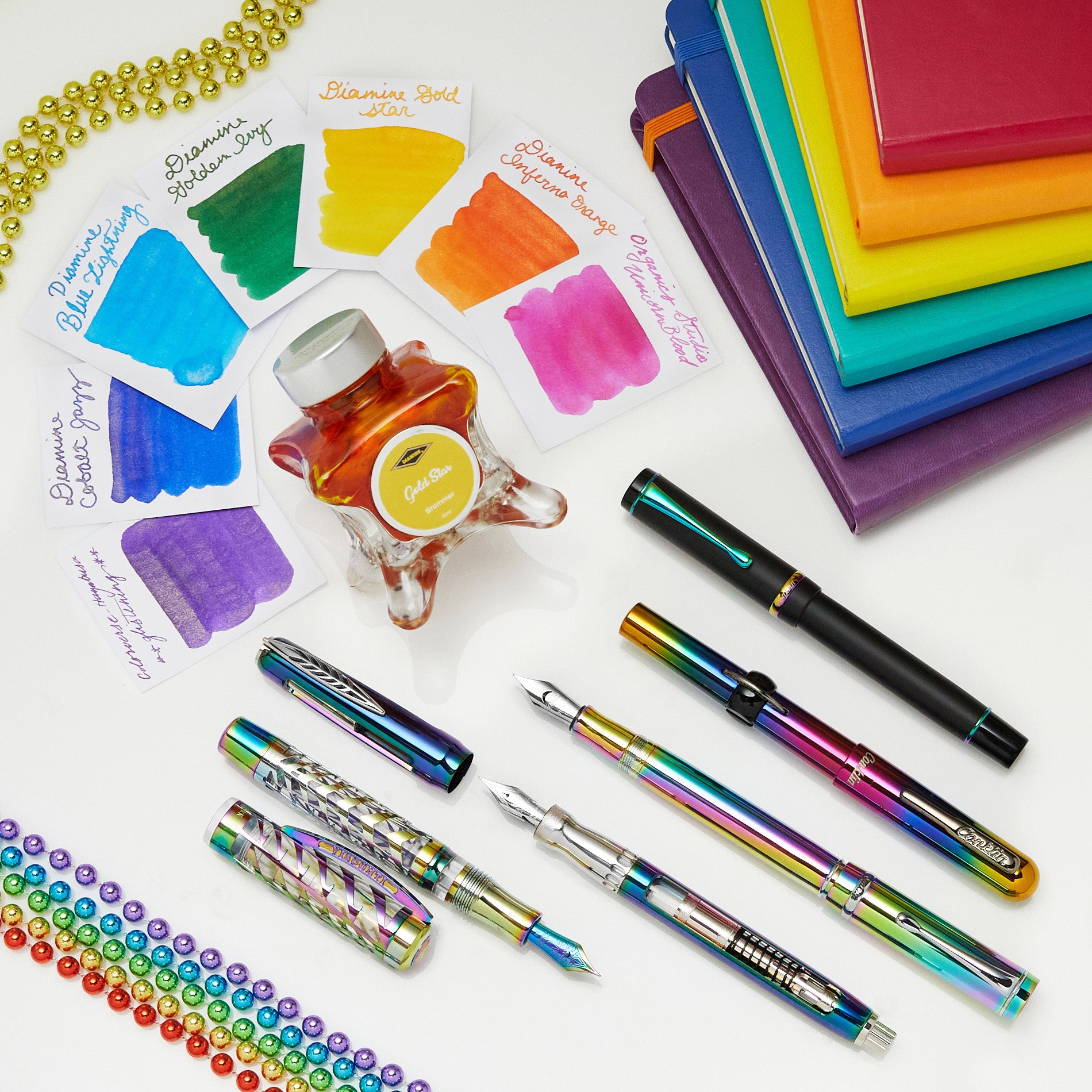 Rainbow Fountain Pens & Accessories - The Goulet Pen Company