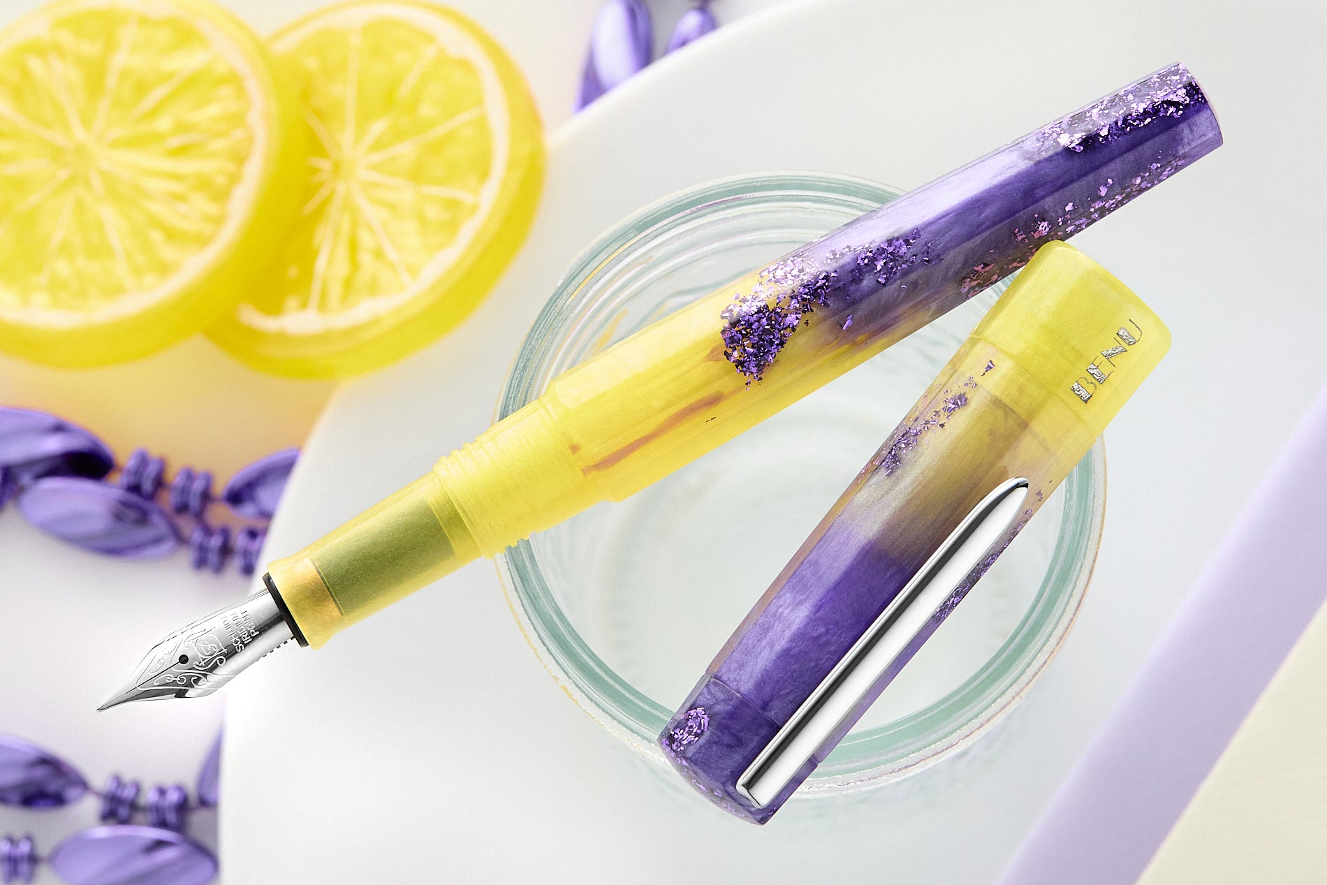 BENU Euphoria Fountain Pen - Lavender Lemonade (Special Edition) - The ...
