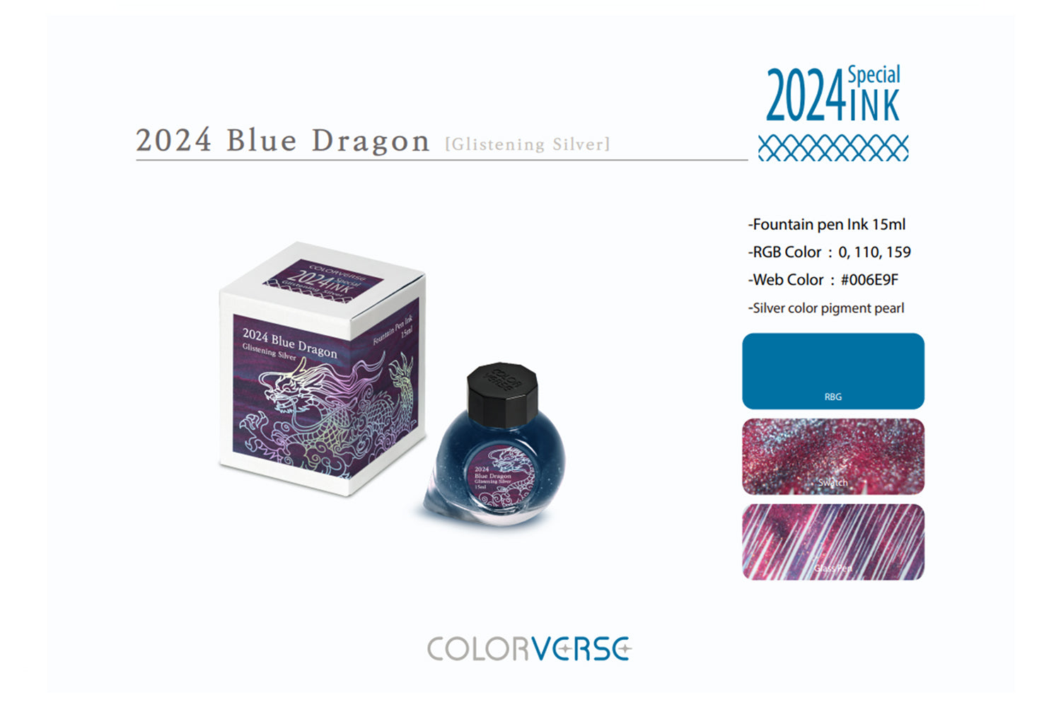 Colorverse Blue Dragon Glistening Silver (Special Edition) - 15ml Bott ...