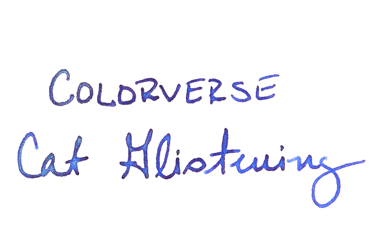 Colorverse Cat Glistening - 30ml Bottled Fountain Pen Ink - The Goulet ...