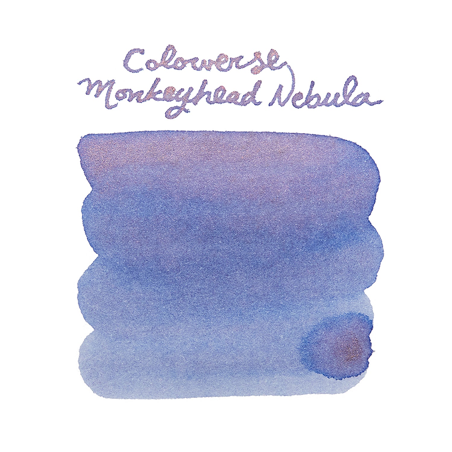 Colorverse Monkeyhead Nebula Glistening - Ink Sample - The Goulet Pen ...