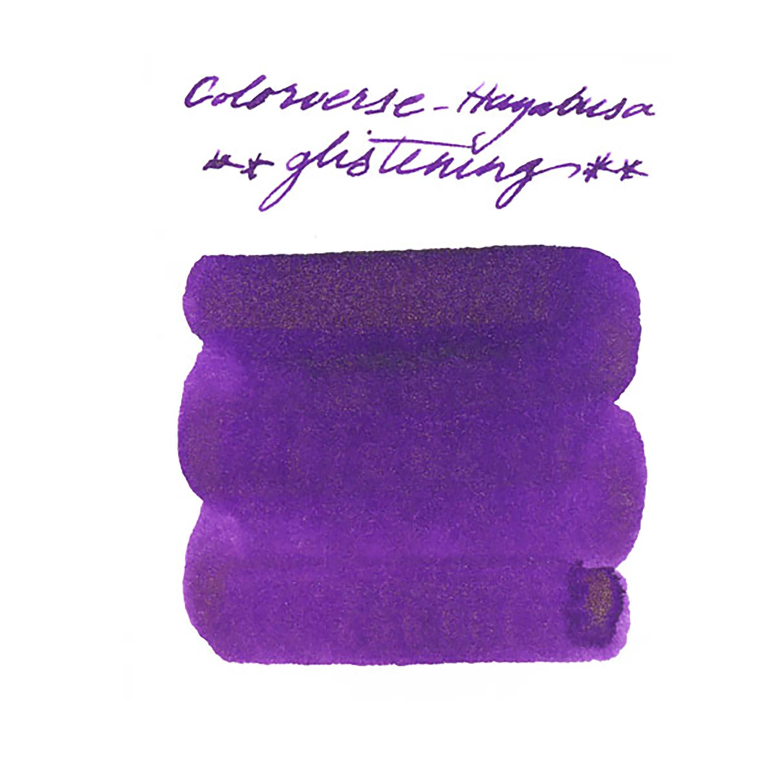 Colorverse Hayabusa Glistening - Ink Sample - The Goulet Pen Company