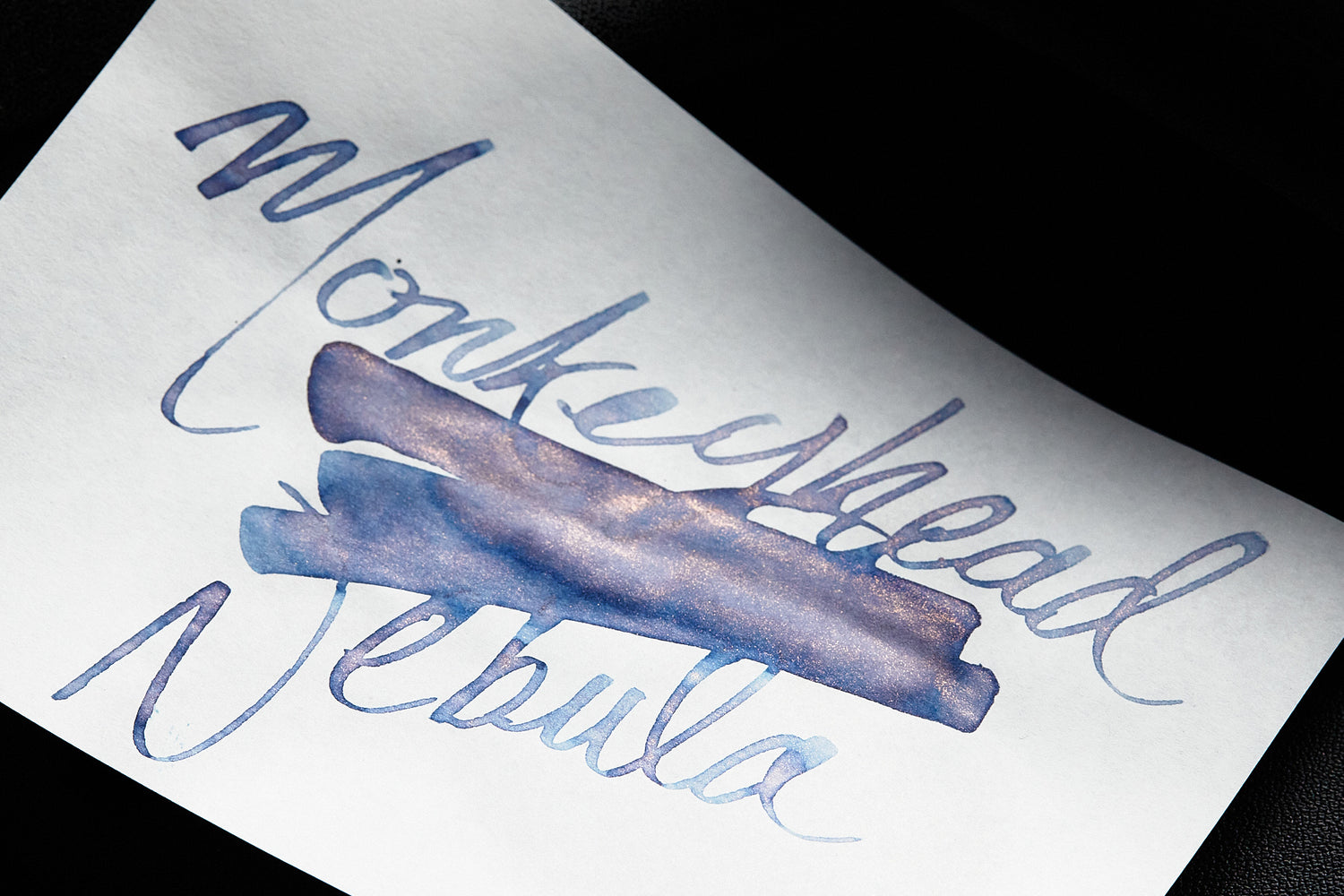 Colorverse Monkeyhead Nebula Glistening - Ink Sample - The Goulet Pen ...