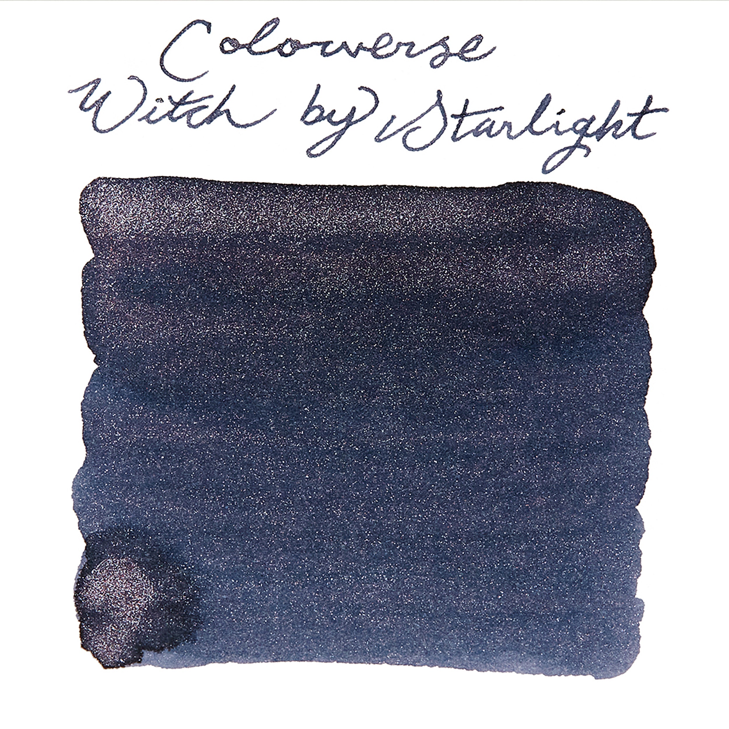 Colorverse Witch by Starlight - Ink Sample - The Goulet Pen Company