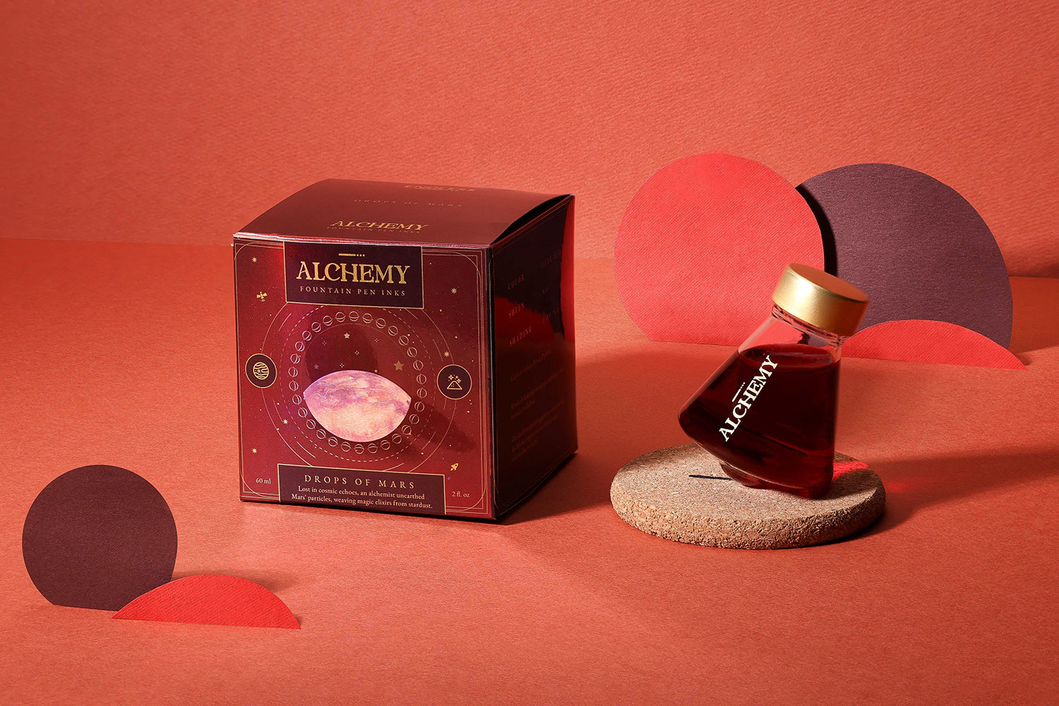 Endless Alchemy Drops of Mars - Ink Sample - The Goulet Pen Company