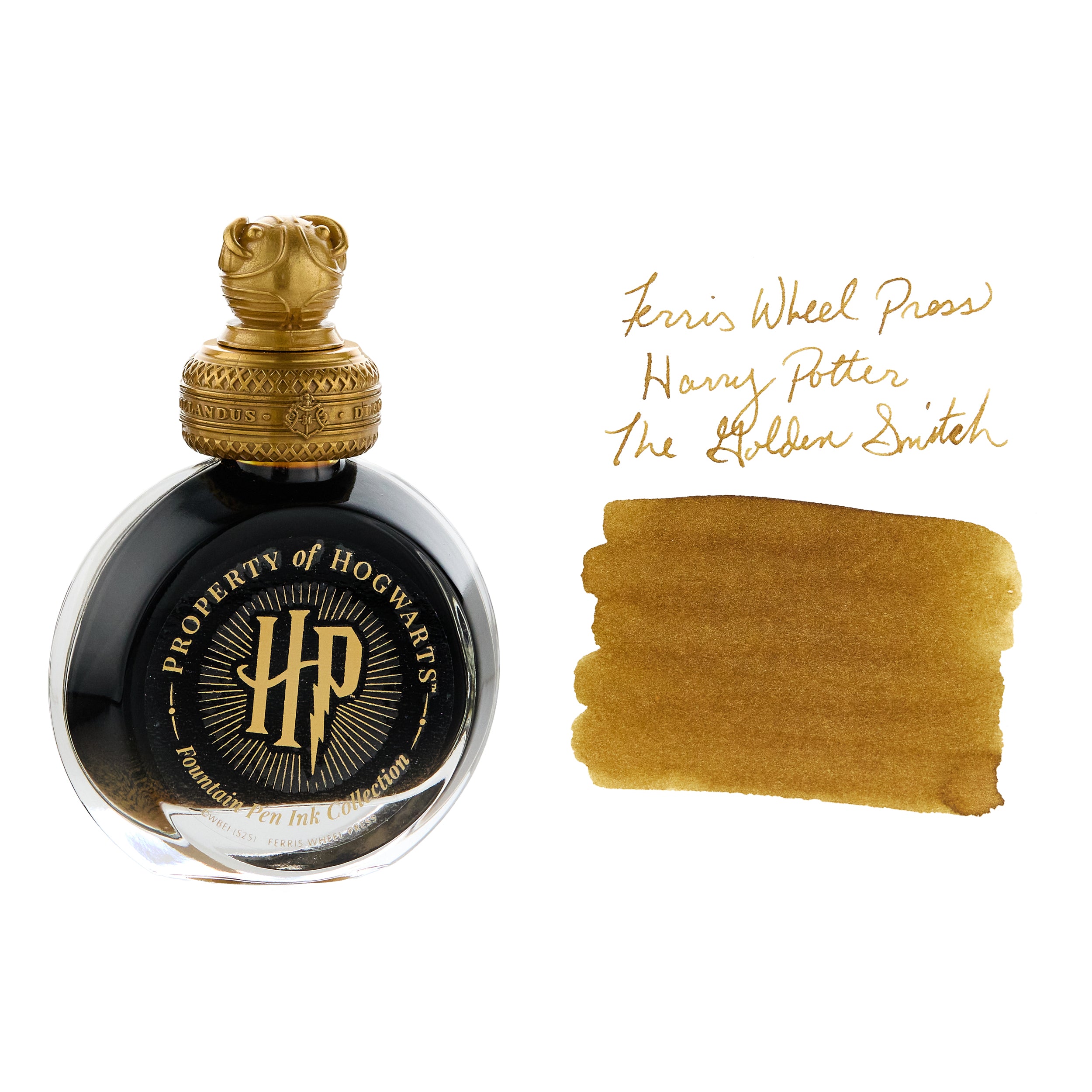 Ferris Wheel Press Harry Potter The Golden Snitch - 38ml Bottled Ink ...