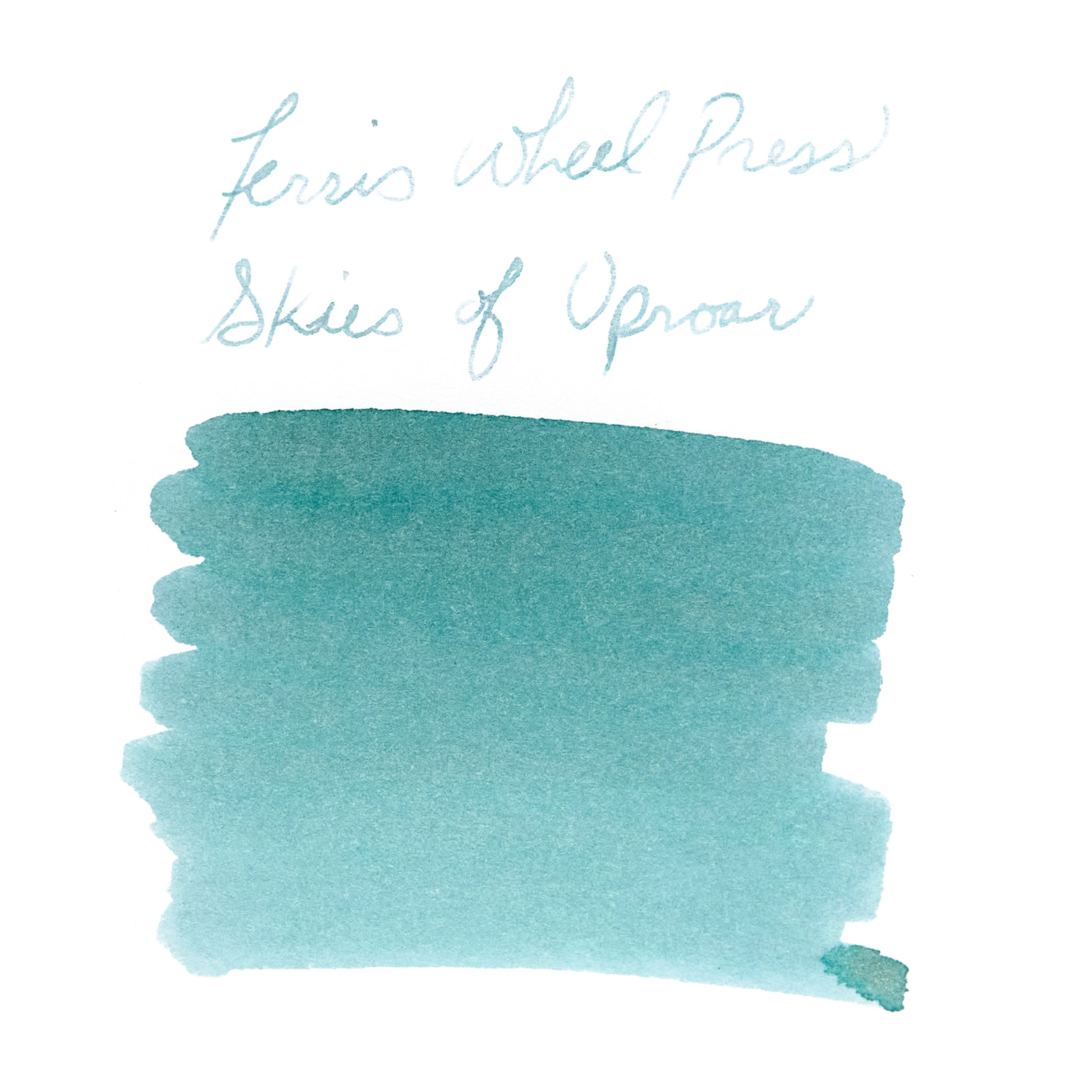 Ferris Wheel Press Skies of Uproar - Ink Sample - The Goulet Pen Company
