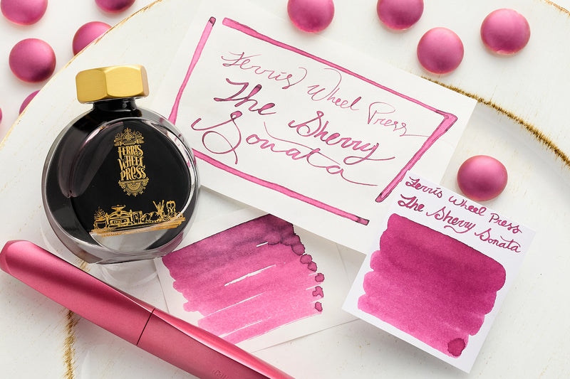 Ferris Wheel Press The Sherry Sonata - Fountain Pen Ink Sample - The ...