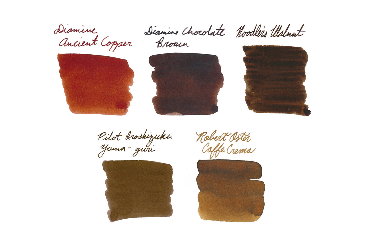 Fountain Pen Ink Sample Sets by Color - The Goulet Pen Company