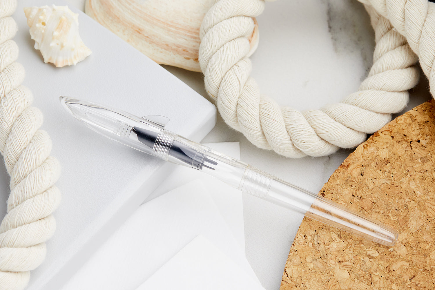 Jinhao 993 Shark Fountain Pen - Transparent - The Goulet Pen Company Jinhao 993 Shark Fountain Pen - Transparent - The Goulet Pen Company