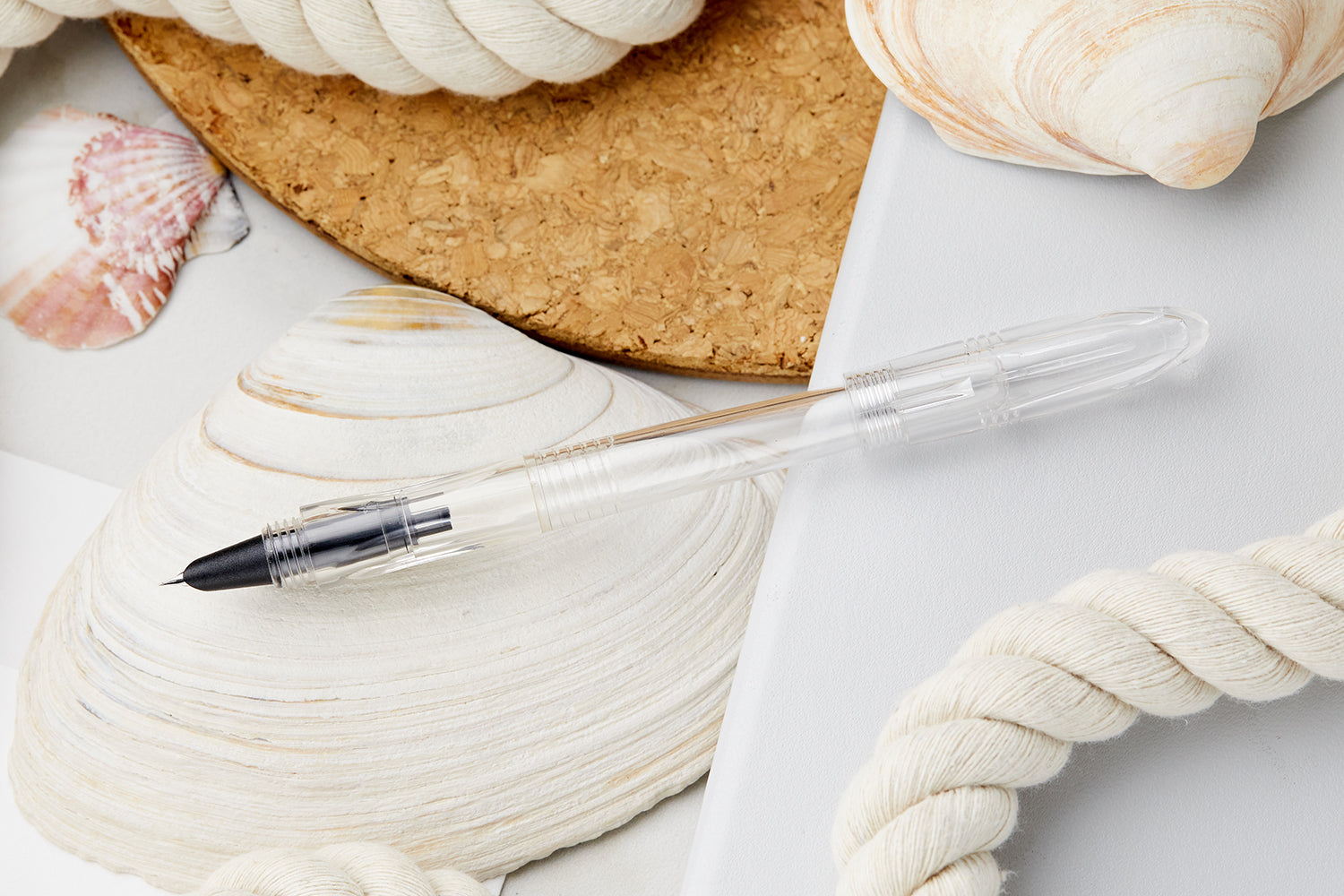 Jinhao 993 Shark Fountain Pen - Transparent - The Goulet Pen Company Jinhao 993 Shark Fountain Pen - Transparent - The Goulet Pen Company