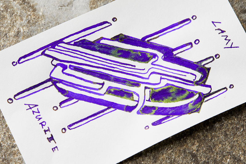LAMY azurite - Ink Sample - The Goulet Pen Company