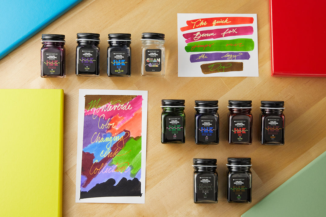 Monteverde Color Changing Inks - The Goulet Pen Company