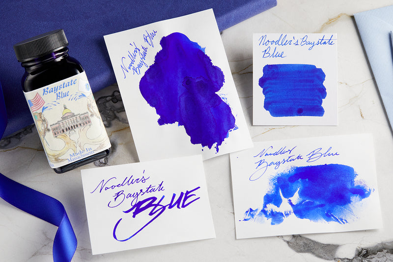 Noodler's Baystate Blue - Ink Sample - The Goulet Pen Company