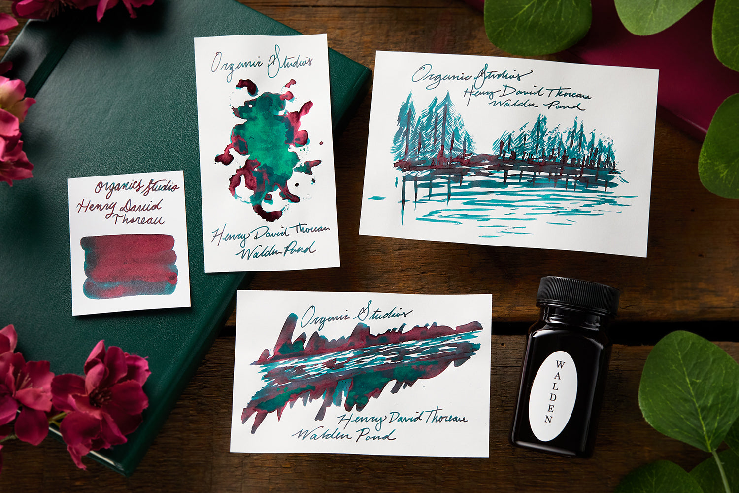 Organics Studio Fountain Pen Ink and Samples - The Goulet Pen Company