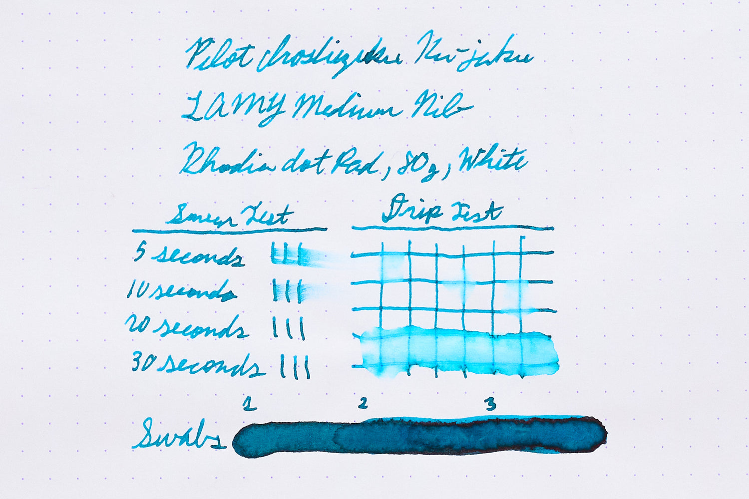 Pilot Iroshizuku Ku-jaku - Ink Sample - The Goulet Pen Company