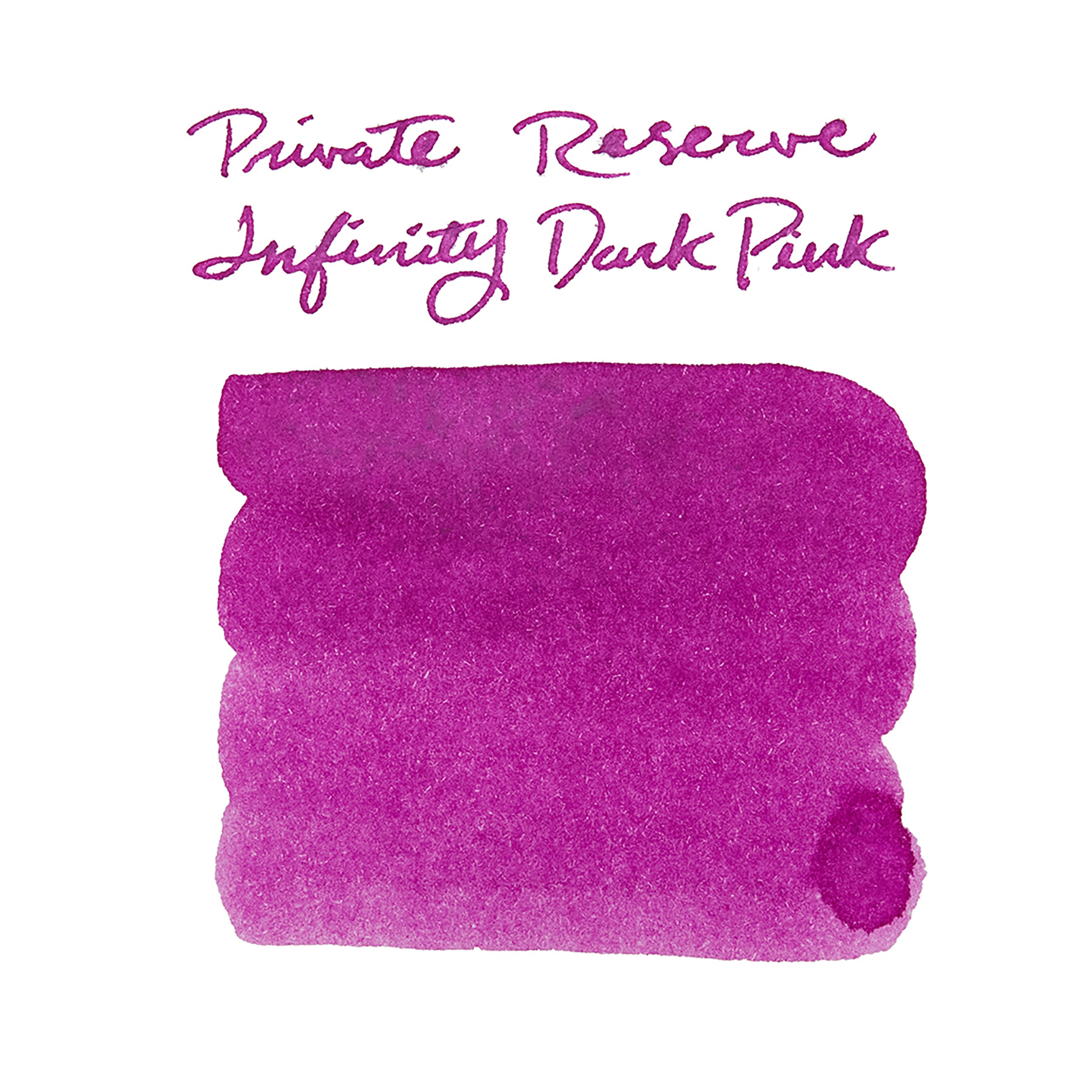 Private Reserve Infinity Dark Pink - Ink Sample - The Goulet Pen Company
