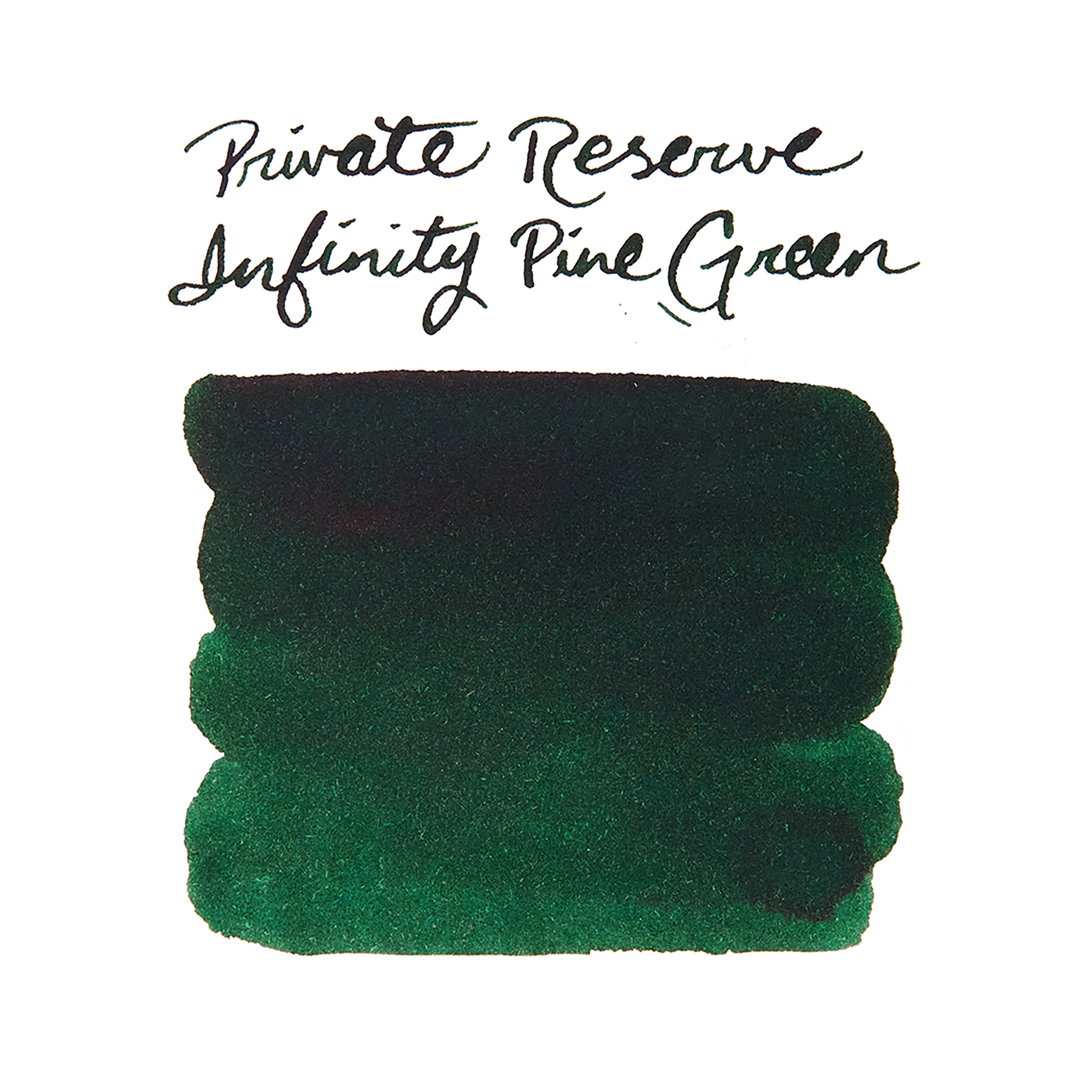 Private Reserve Infinity Pine Green - Ink Sample - The Goulet Pen Company