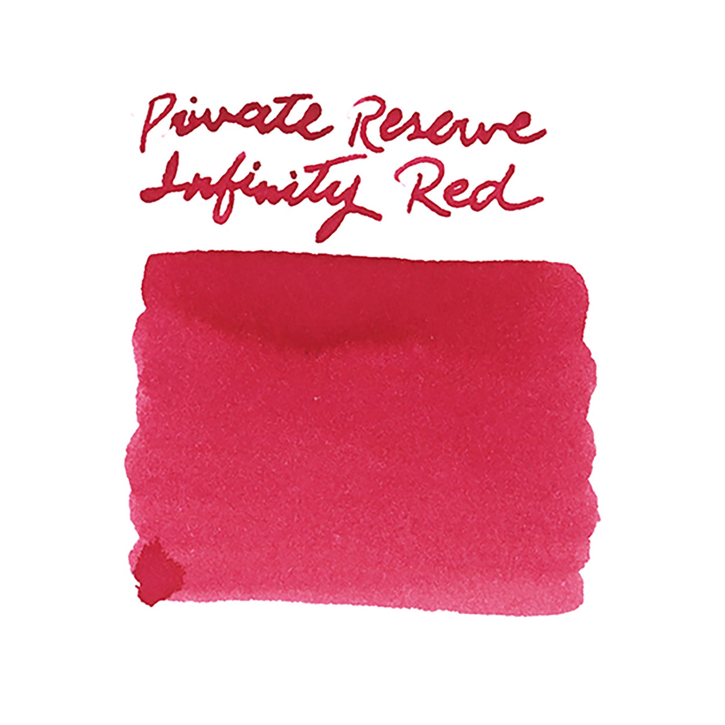 Private Reserve Infinity Red - Ink Sample - The Goulet Pen Company