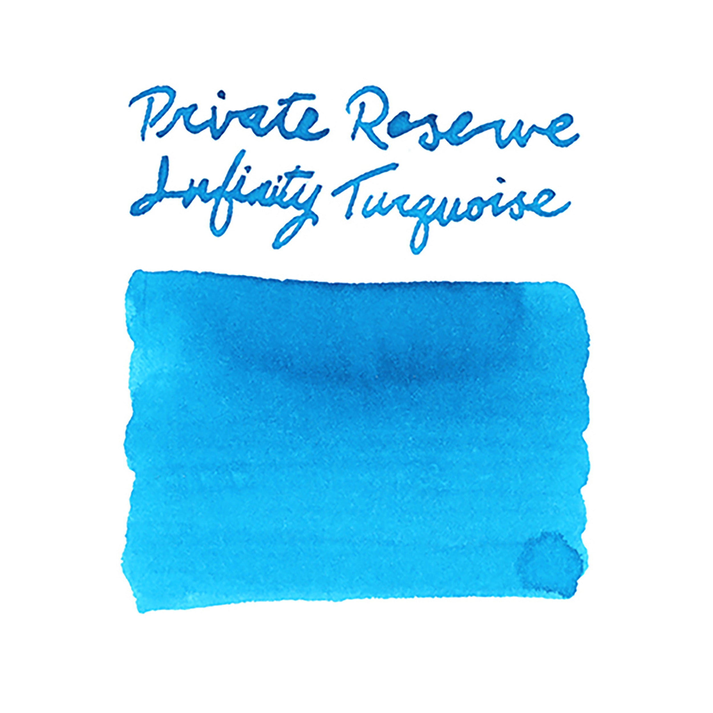 Private Reserve Infinity Turquoise - Ink Sample - The Goulet Pen Company