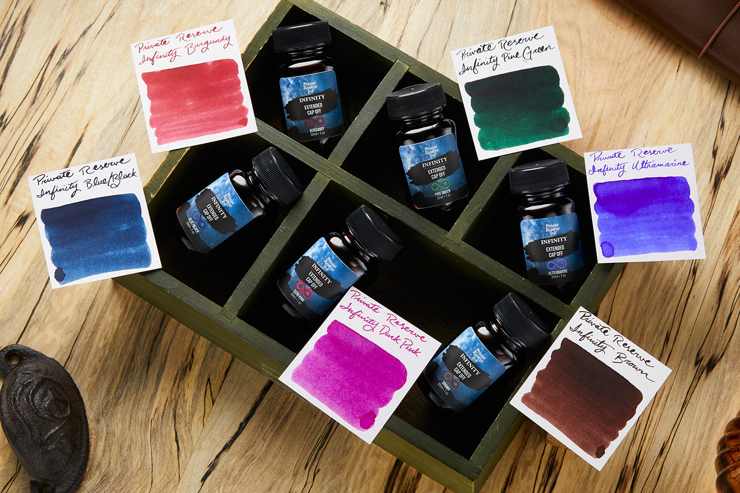 Private Reserve Infinity Turquoise - Ink Sample - The Goulet Pen Company