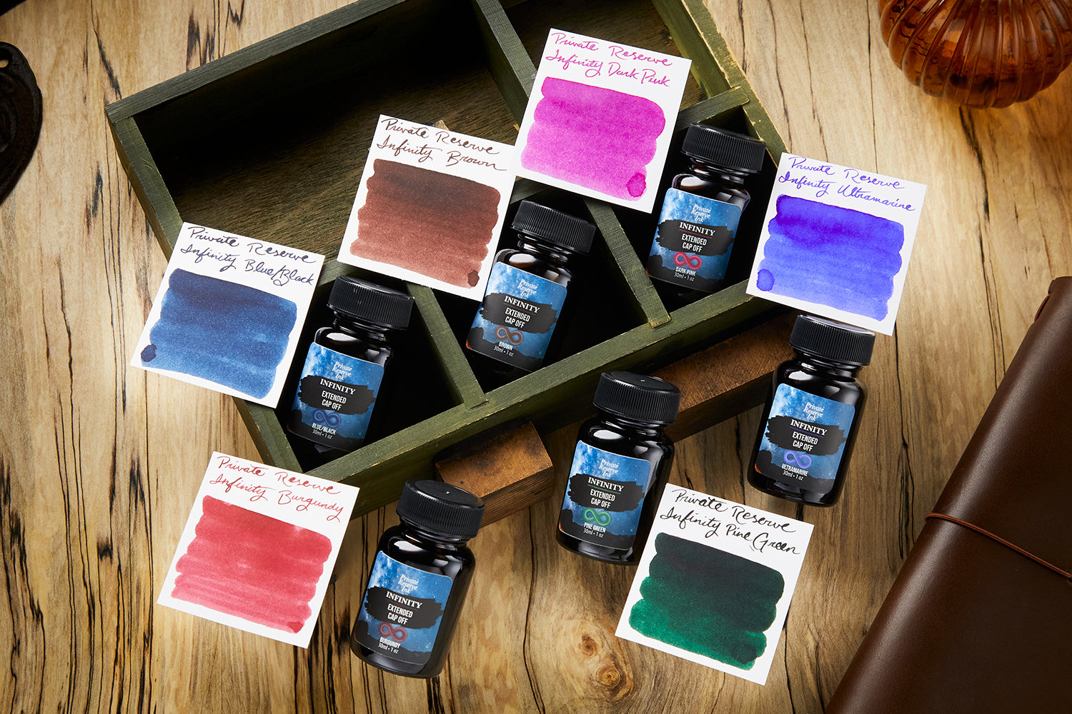 Private Reserve Infinity Turquoise - Ink Sample - The Goulet Pen Company