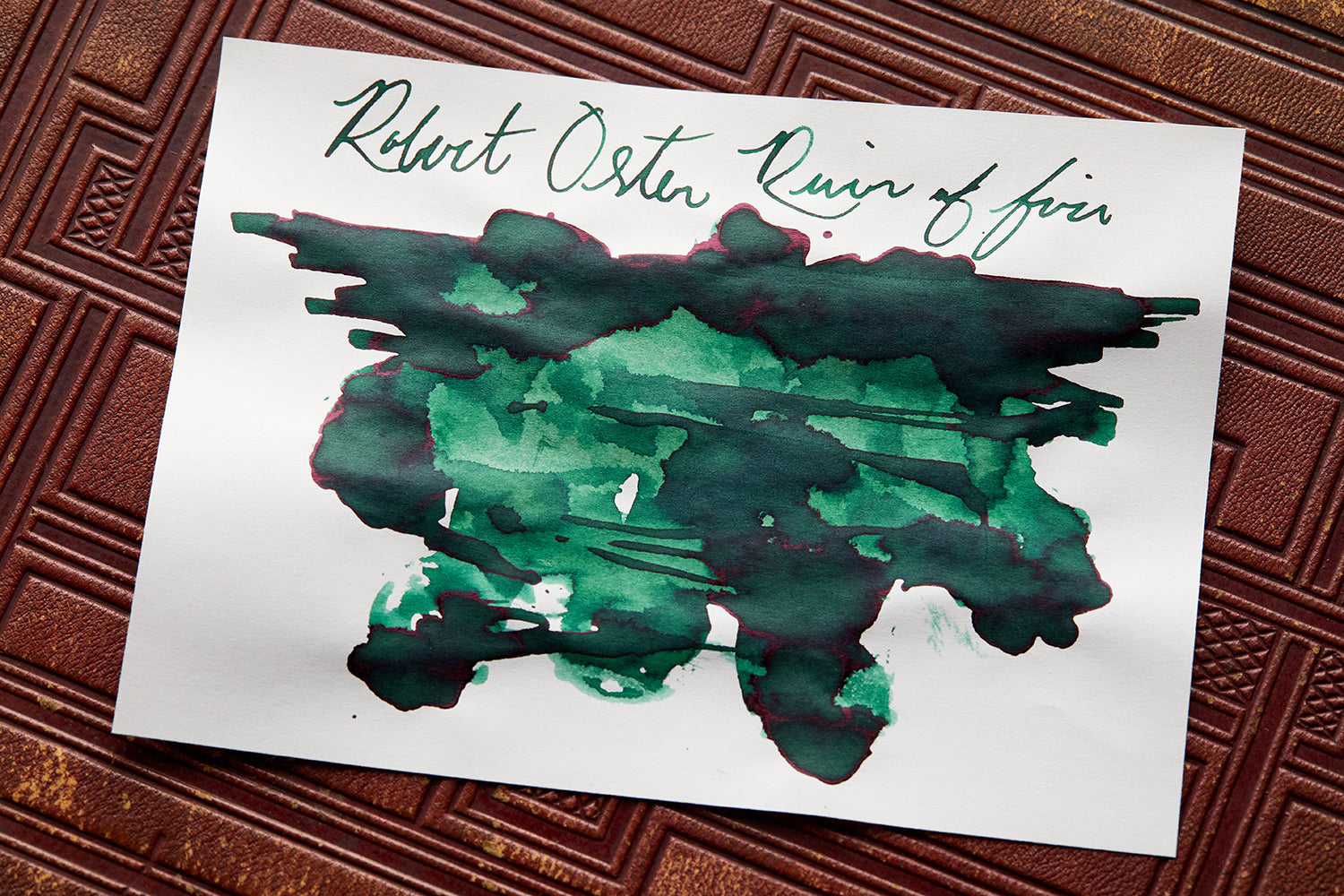 Robert Oster River of Fire - Ink Sample - The Goulet Pen Company