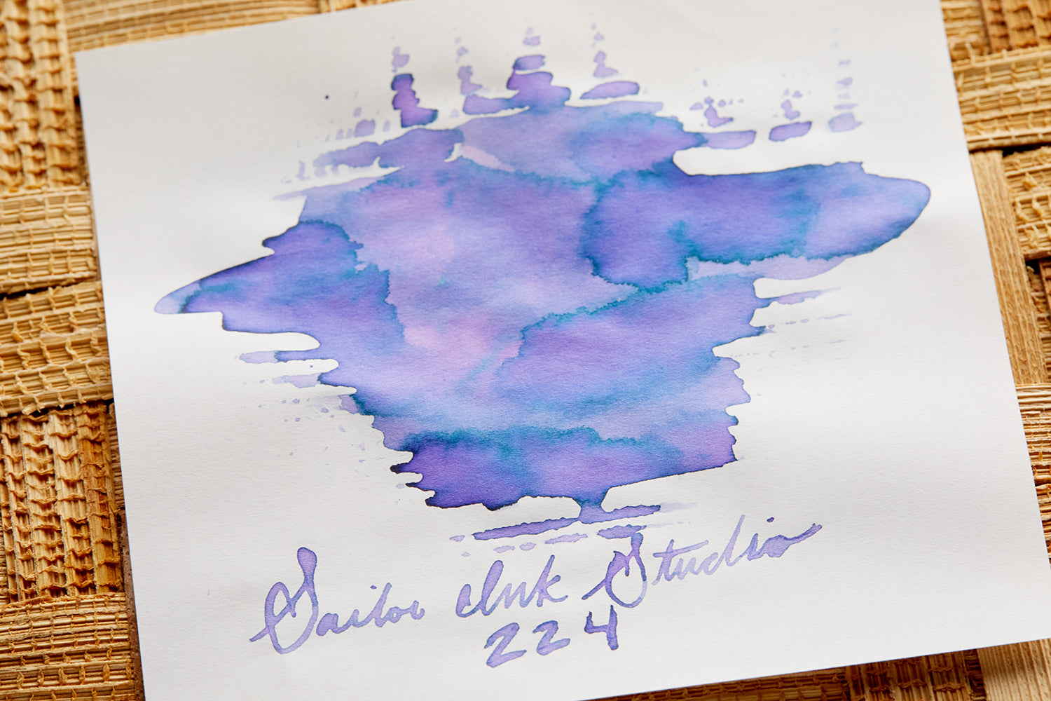 Sailor Ink Studio 224 - Ink Sample - The Goulet Pen Company