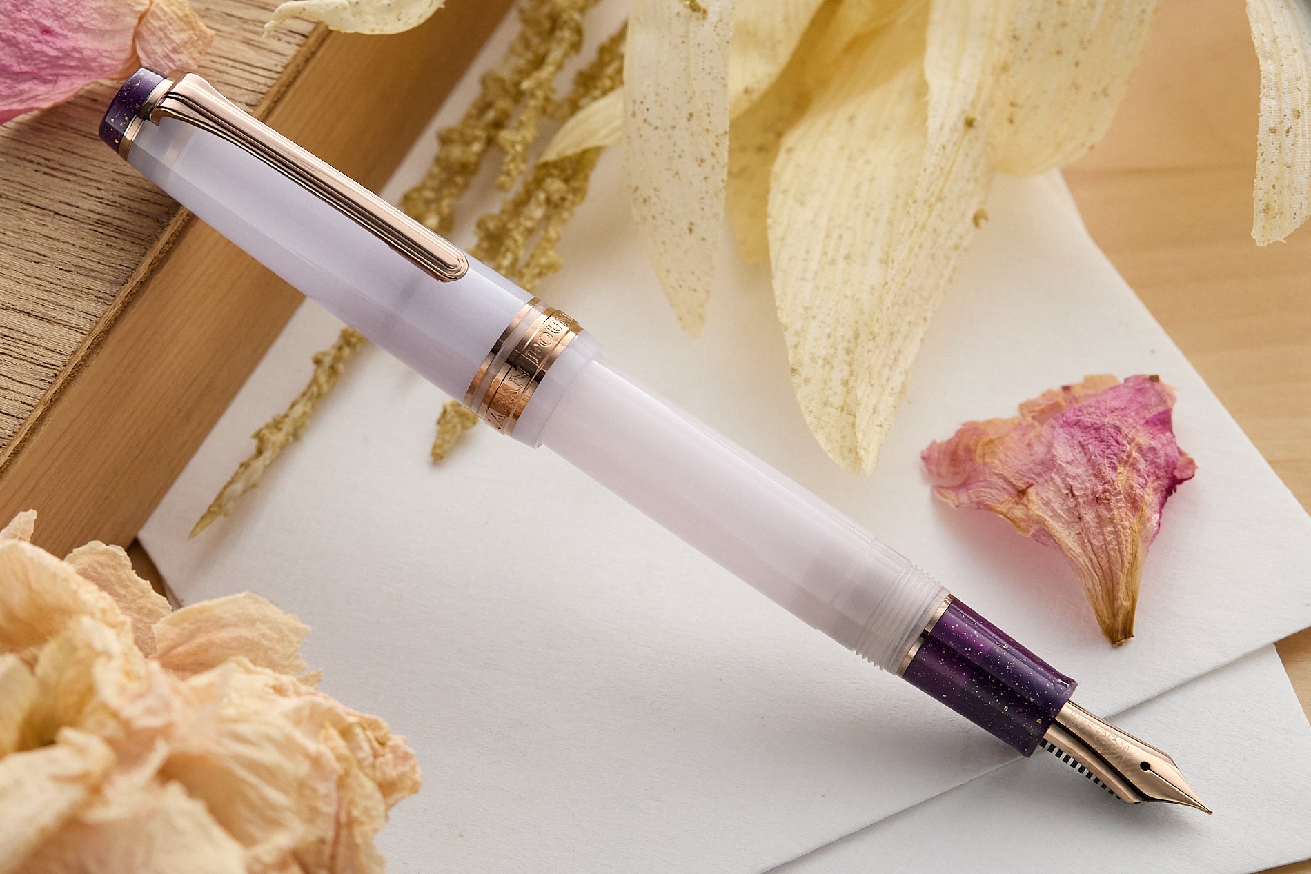 Sailor Pro Gear Slim Fountain Pen Lavender The Goulet Pen Company