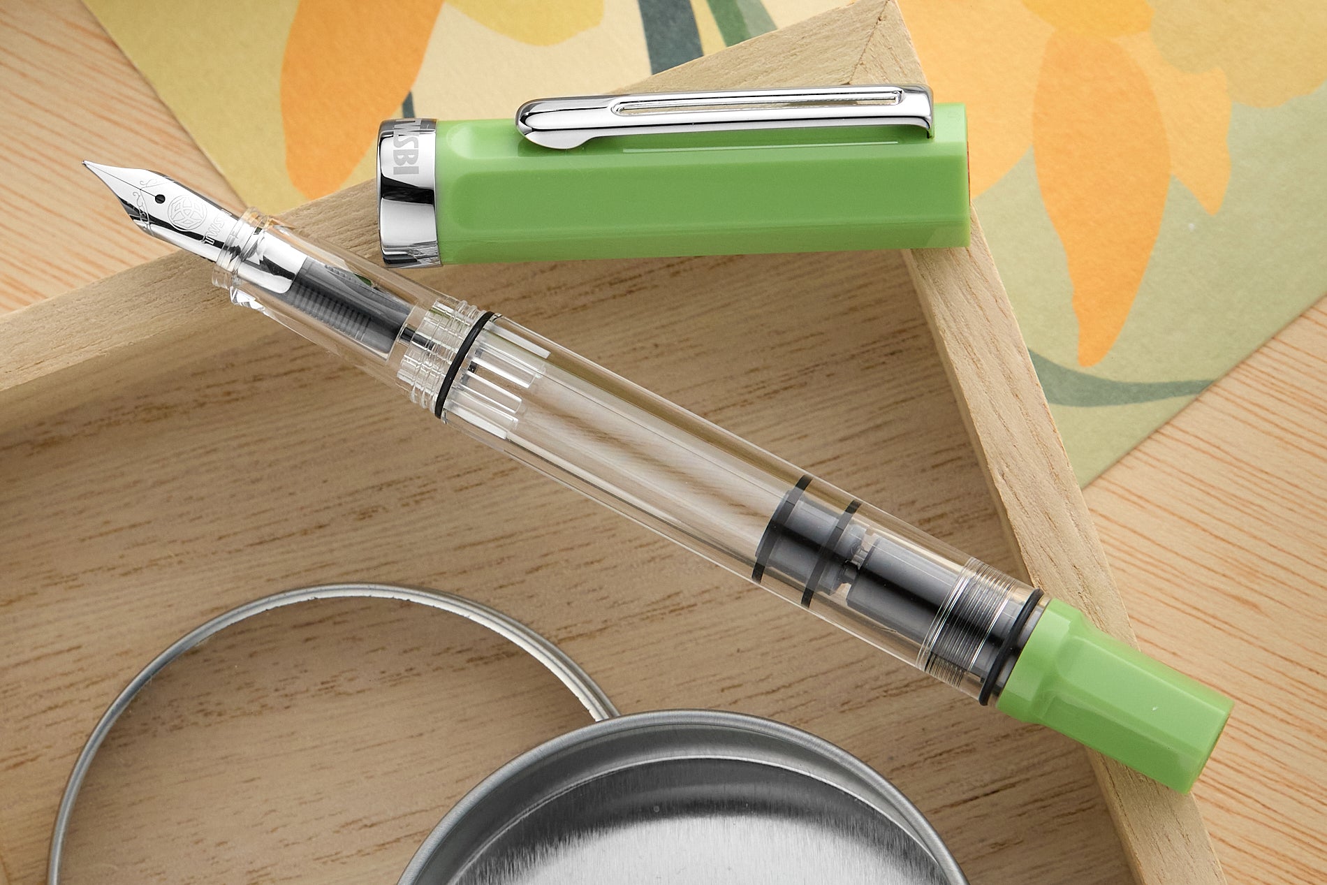 TWSBI ECO Fountain Pen - Matcha - The Goulet Pen Company