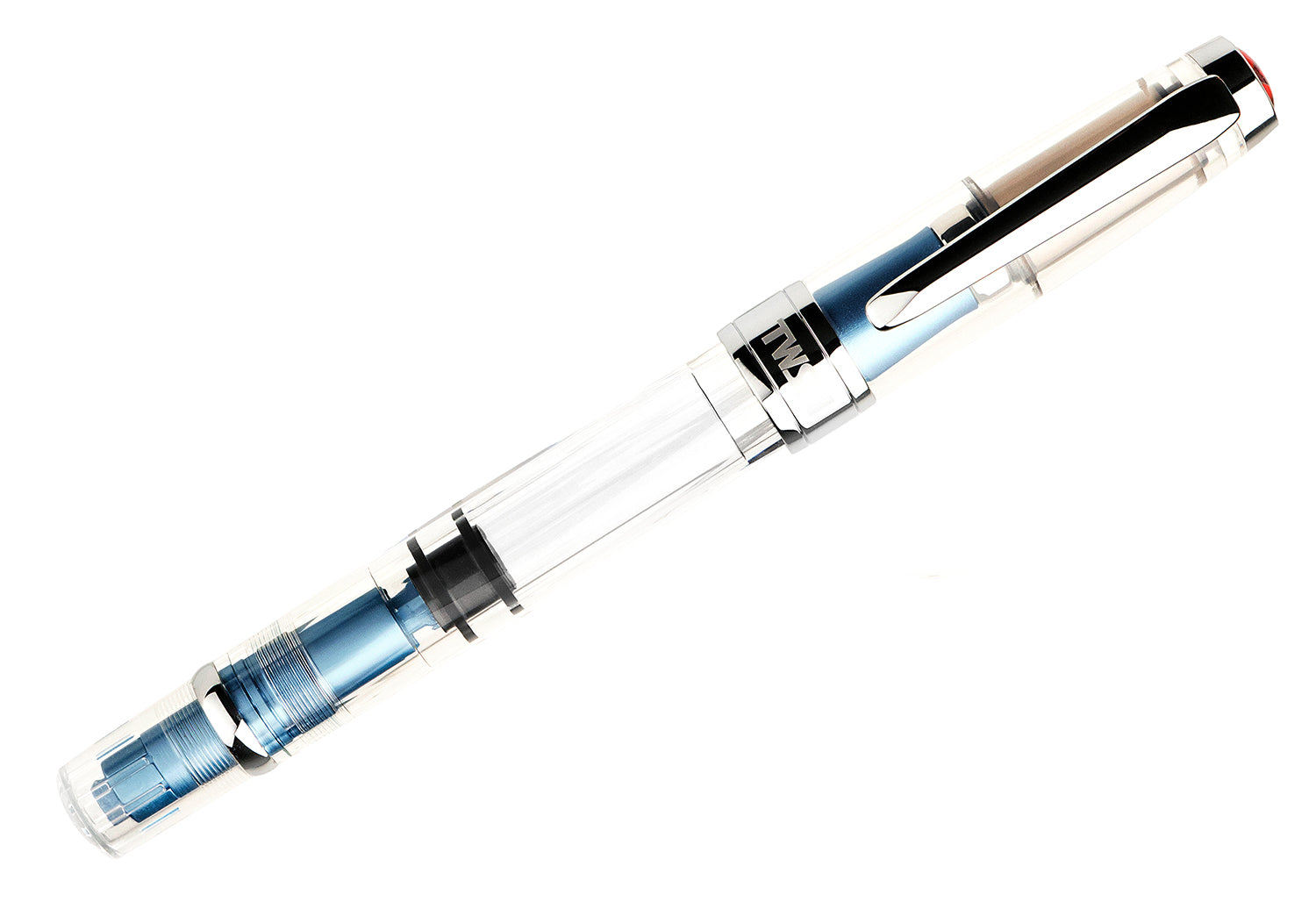 TWSBI Diamond 580AL Fountain Pen - Iceberg Blue - The Goulet Pen Company